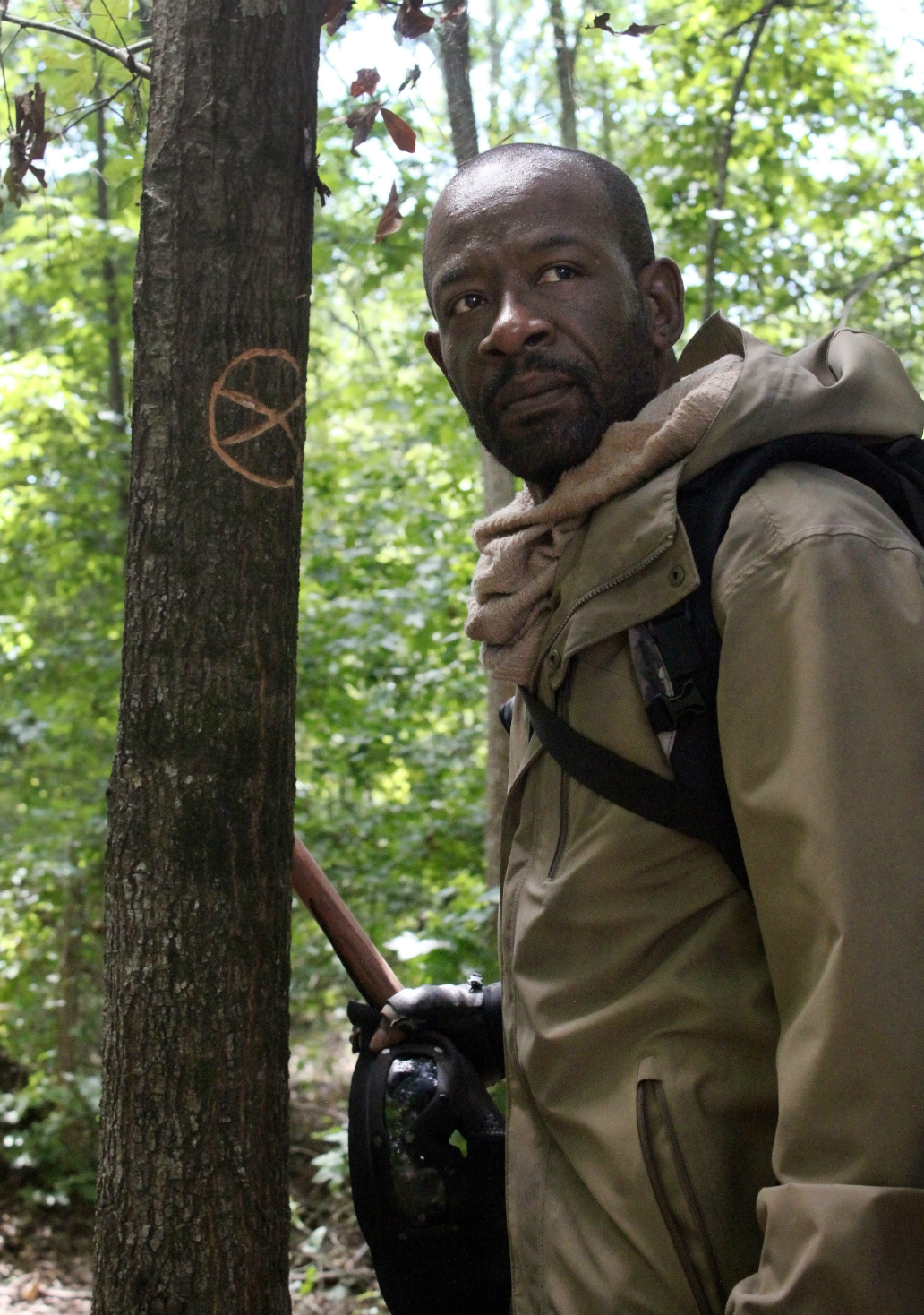 Who Left the Signs for Morgan on Walking Dead?
