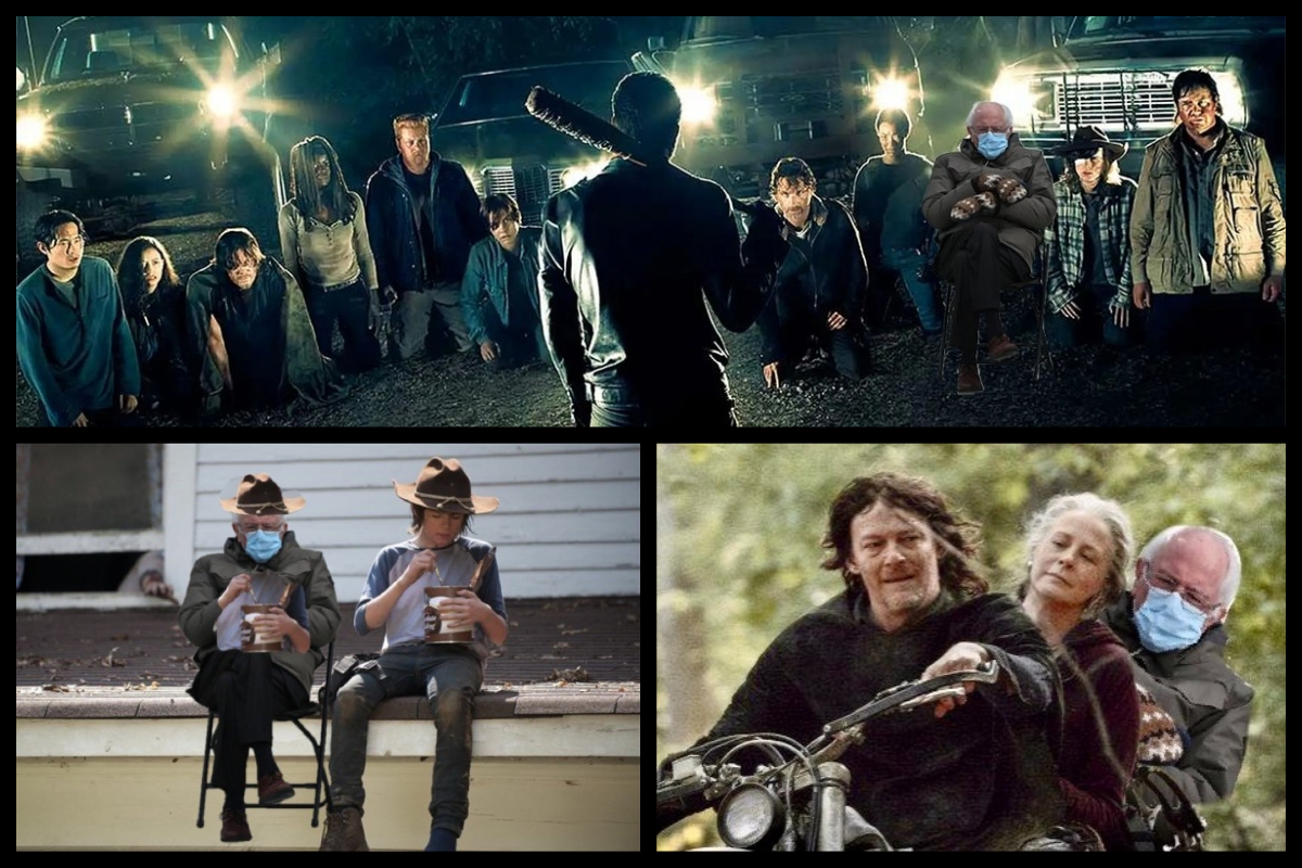 These Bernie Memes for The Walking Dead Win the Apocalypse