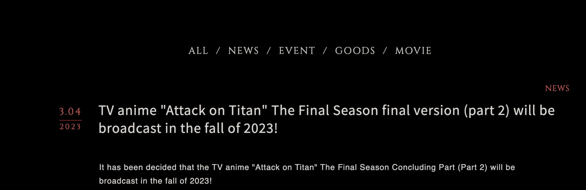 Attack on Titan Season 4 Part 3 Part 2: Return Date & Trailer