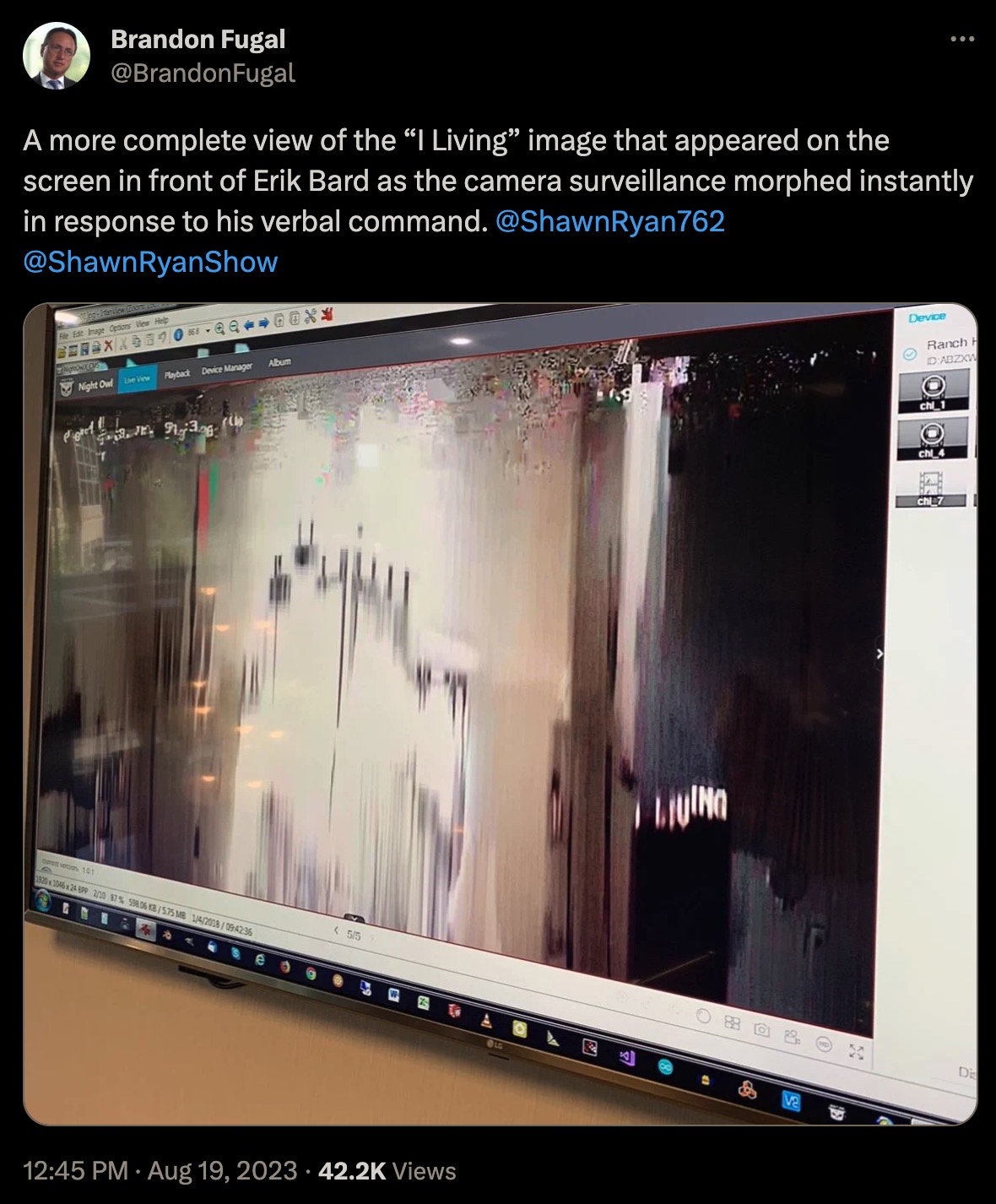 Eric Bard has had communication with entity at skinwalker ranch : r ...